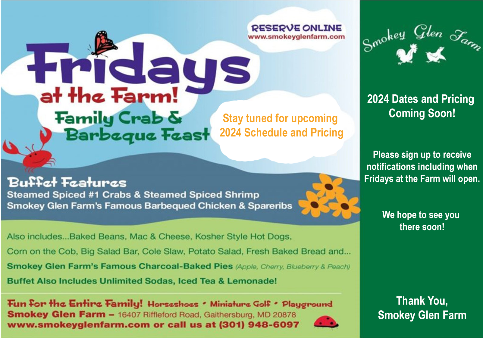 Fridays at the Farm | Company Picnic & Events | Smokey Glen Farm